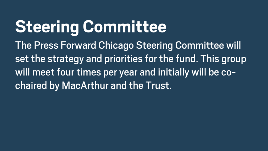Press Forward Chicago - The Chicago Community Trust