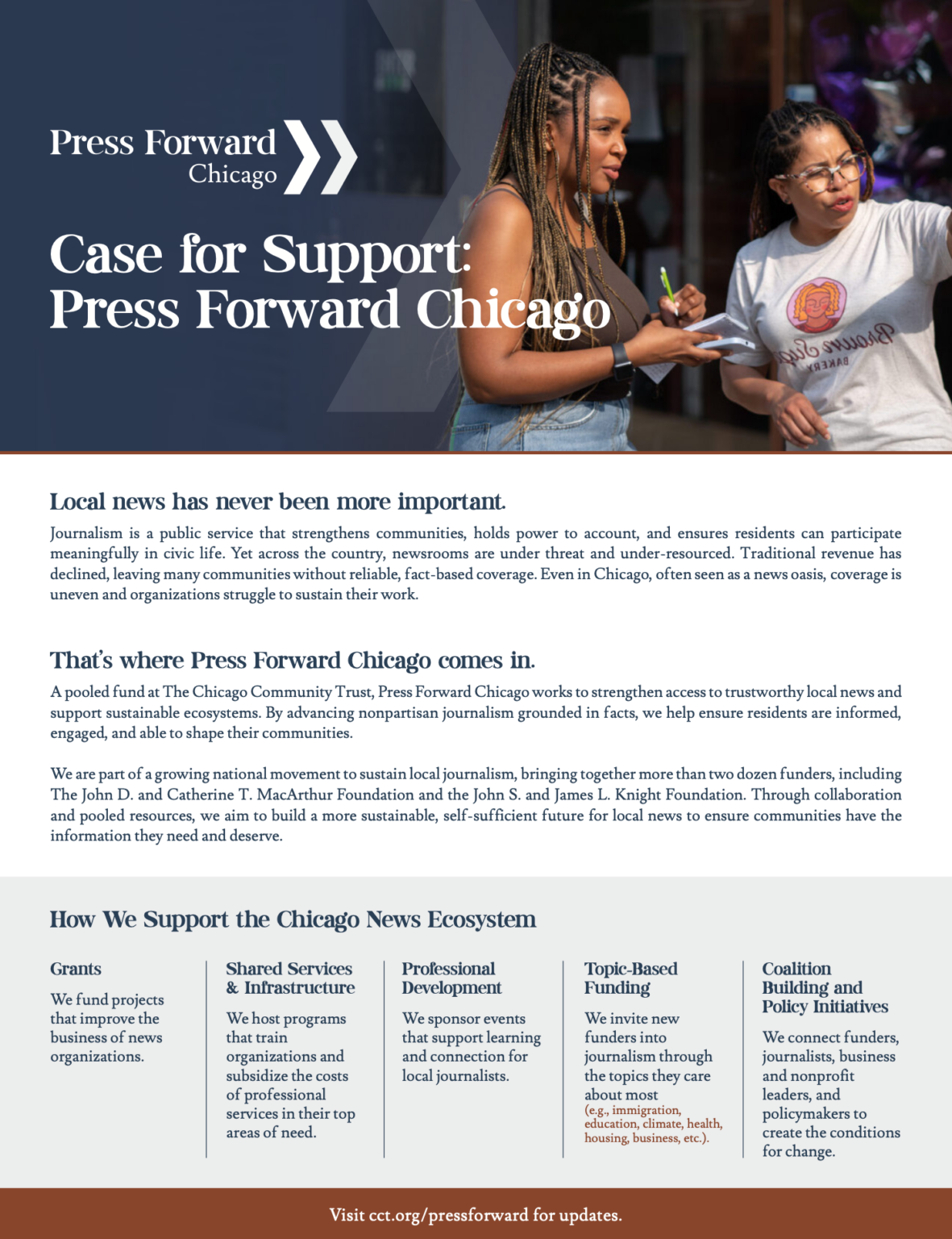 Press Forward Chicago - The Chicago Community Trust