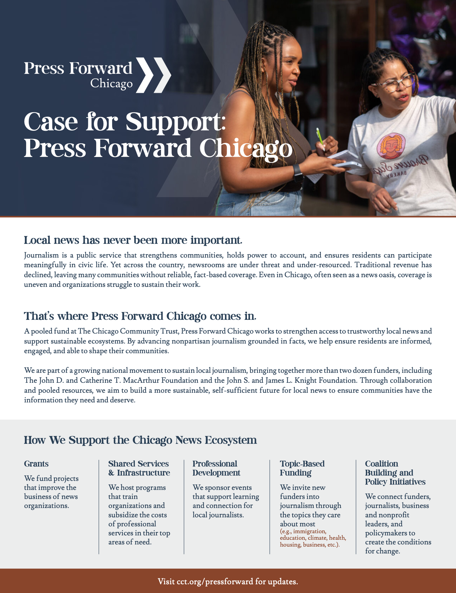 Press Forward Chicago - The Chicago Community Trust