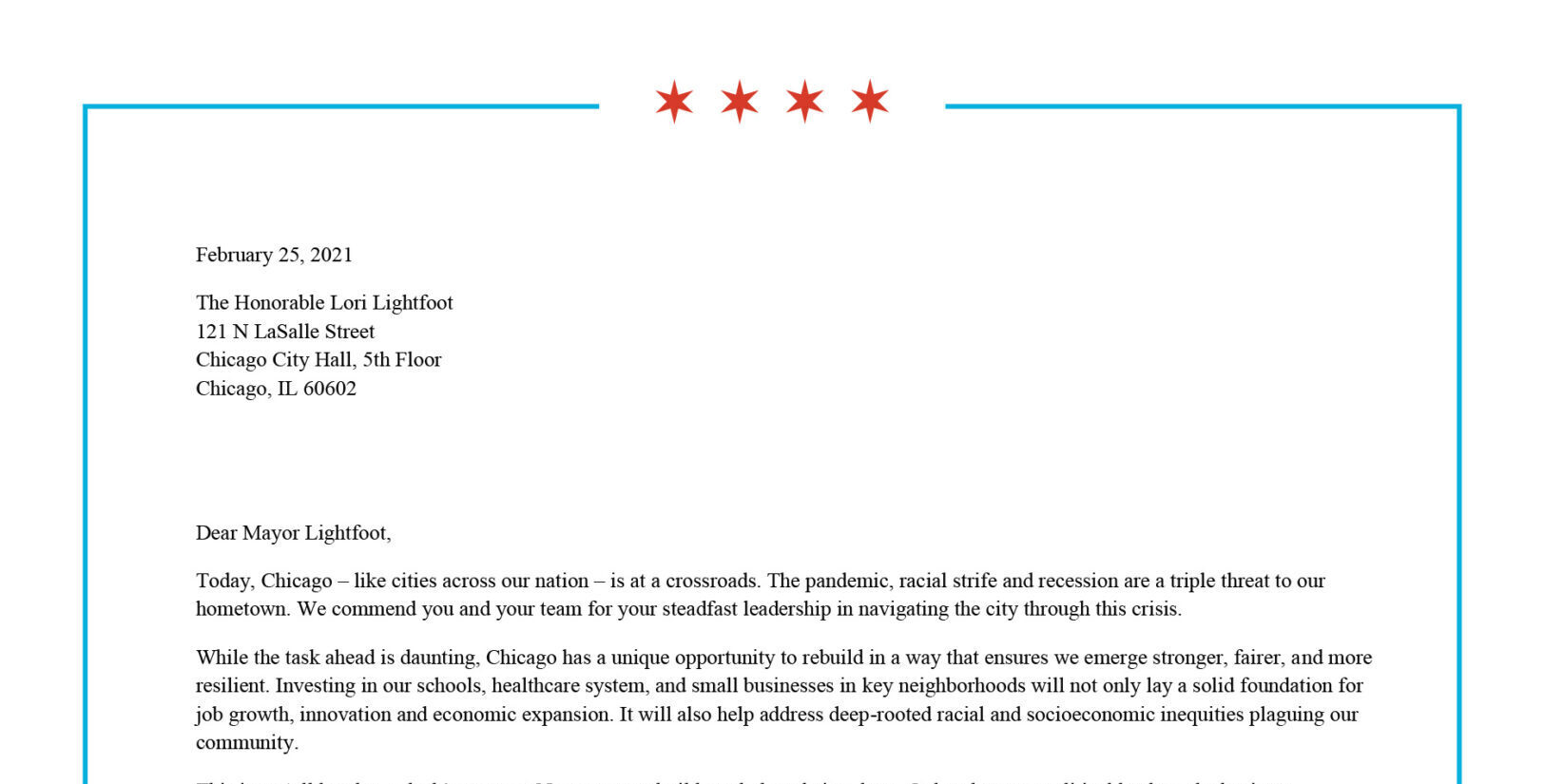 Chicago Business Leaders Reaffirm Commitment to Chicago Pledge Ongoing ...