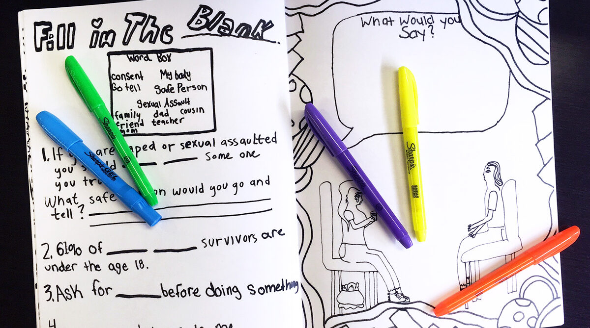 A Coloring Book Helps Kids Support Sexual Assault Survivors - The ...
