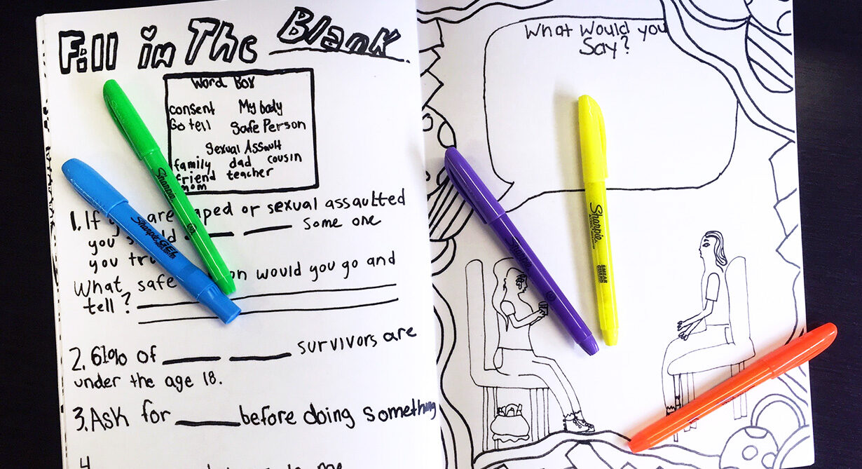 A Coloring Book Helps Kids Support Sexual Assault Survivors - The ...